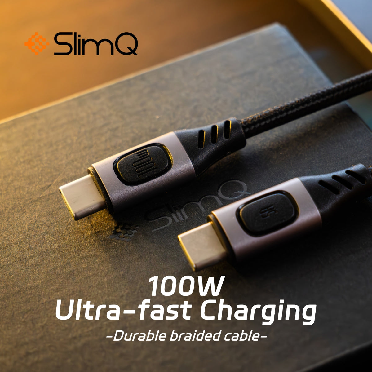 USB-C to USB-C Cable x2 – SlimQ Official Store